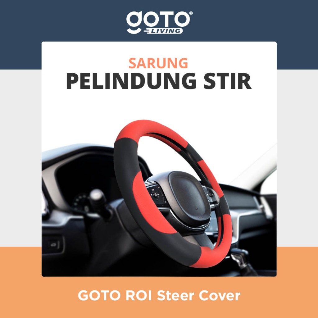 Jual Goto Roi Cover Sarung Stir Cover Steer Setir Mobil Universal Anti ...