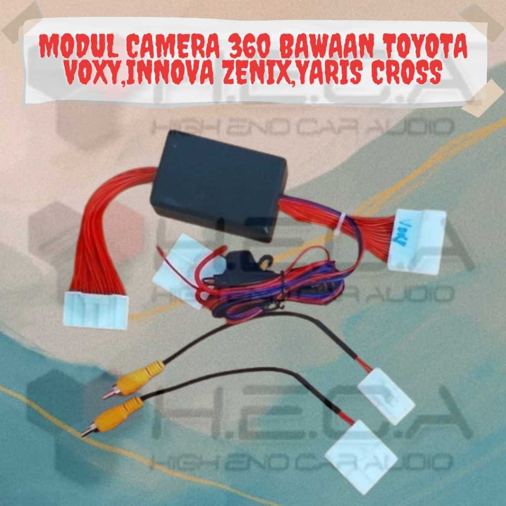 Jual Modul Camera 360 Bawaan Toyota Voxy & Innova Zenix & Yaris Cross ...