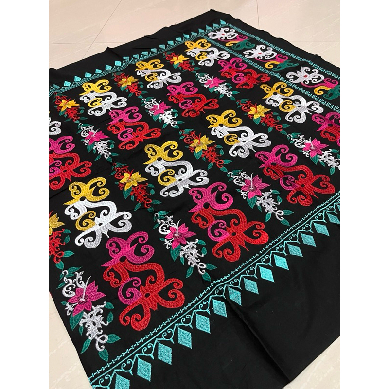 Jual Kain tenun kalimantan / Kain bordir kalimantan | Shopee Indonesia