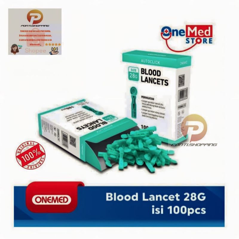 Jual BLOOD LANCET ONEMED | Shopee Indonesia