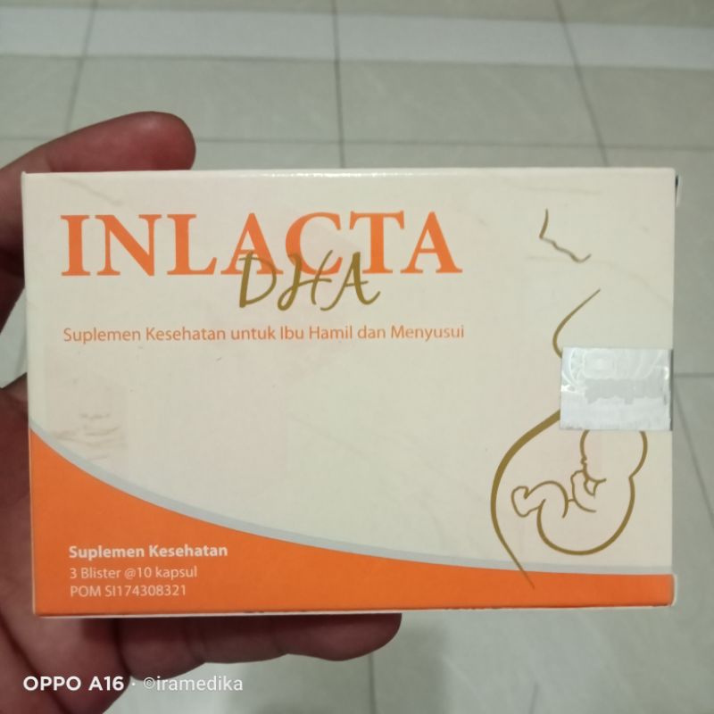 Jual INLACTA DHA Suplemen Kesehatan Ibu Hamil Menyusui 30kapsul ...