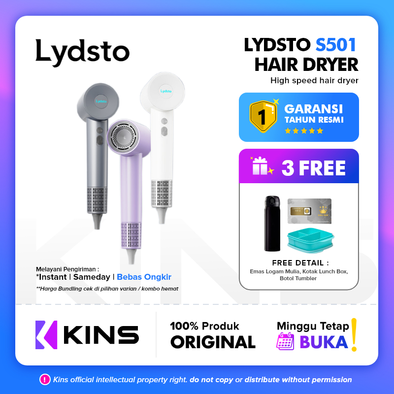 Jual Lydsto S501 Hair Dryer High speed Pengering Rambut Profesional | Shopee Indonesia