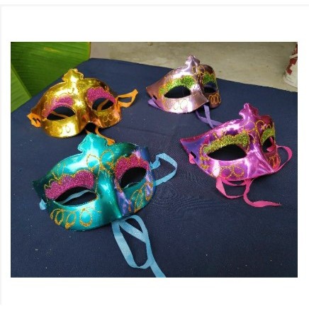 Jual topeng prakarya edukasi anak tk, sd, smp, sma simpel motif raja ...