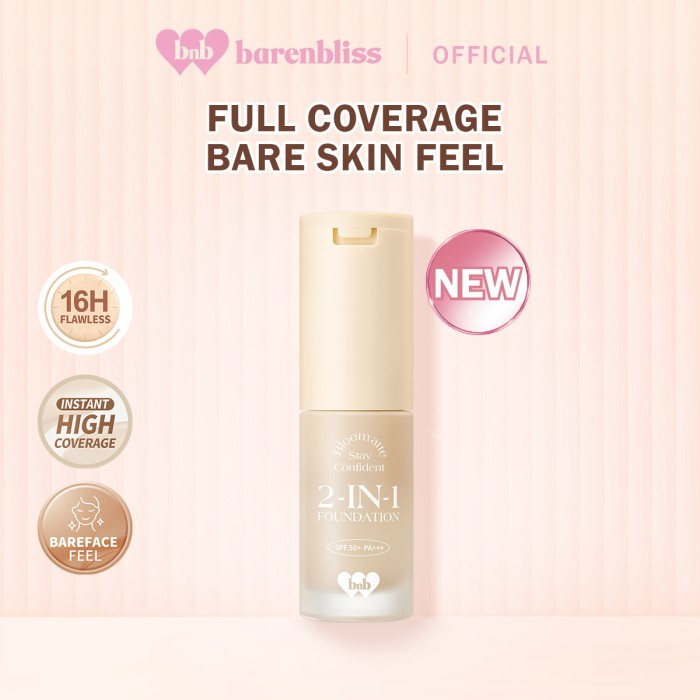 Jual BNB BARENBLISS Bloomatte Stay Confident 2-in-1 Foundation & Balm Concealer Foundation ...
