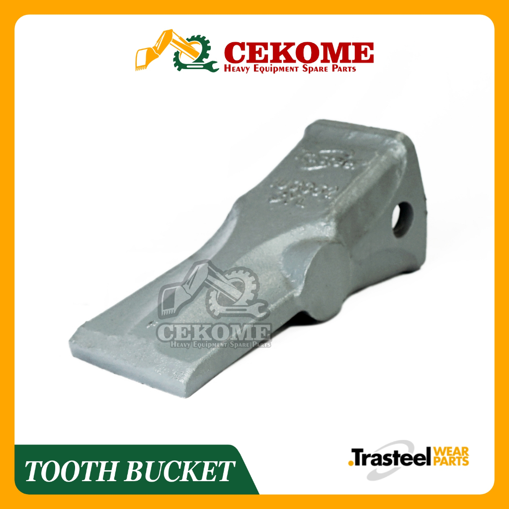 Jual Kuku Bucket Excavator Caterpillar CAT E320C Trasteel Tooth Bucket ...