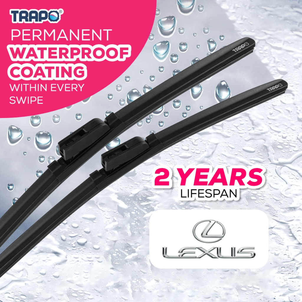Jual Trapo Hydrophobic Wiper Blade Lexus - 2pcs | Shopee Indonesia
