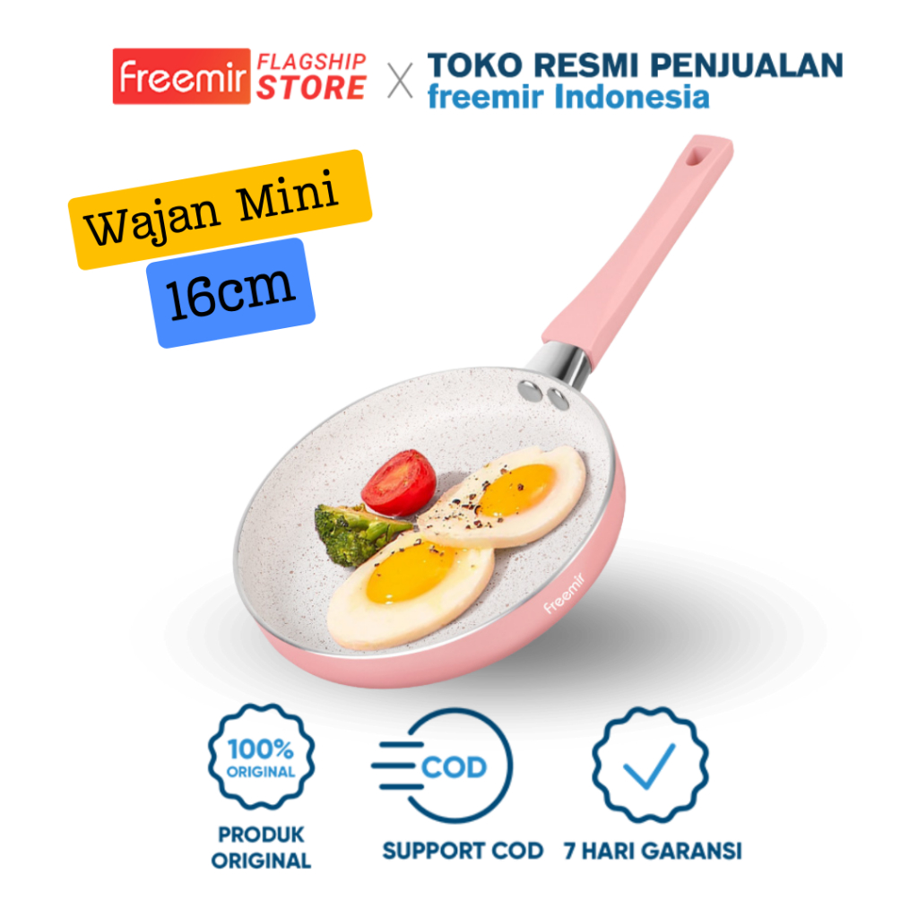 Jual [Promo Gajian] freemir Wajan Mini 16 Cm Frying Pan Penggorengan ...