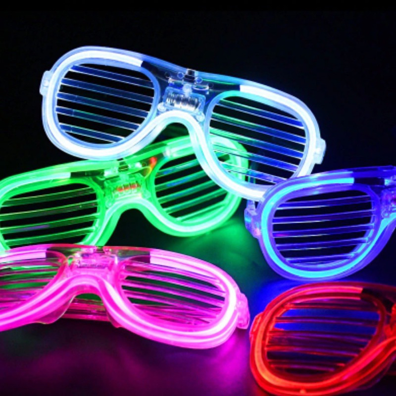 Jual KACAMATA LED WARNA WARNI KACAMATA LAMPU LED KACAMATA VIRAL ...