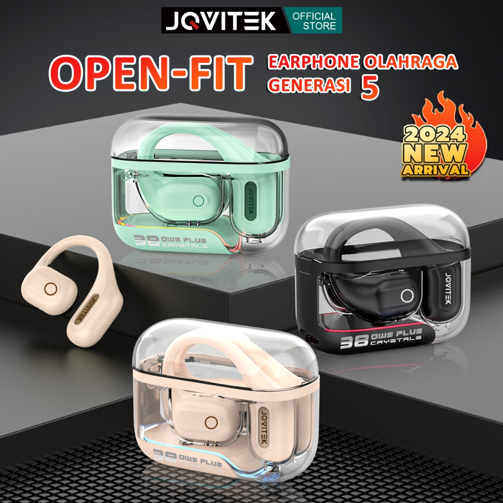 Jual JQVITEK EP38 TWS Wireless Bluetooth 5.3 Earbuds Bone Conductor ...