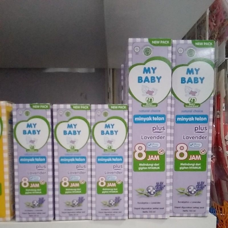 Jual minyak telon plus 8jam my baby / minyak telon murah | Shopee Indonesia