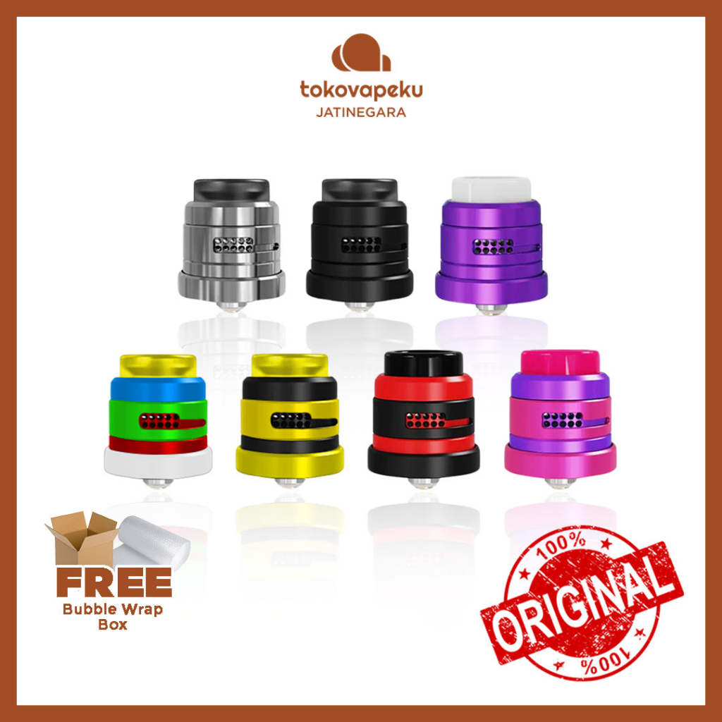 Jual NITROUS RDA DUAL CAP ONLY NITROUS 22MM ORI by DAMN VAPE X KOKO ...