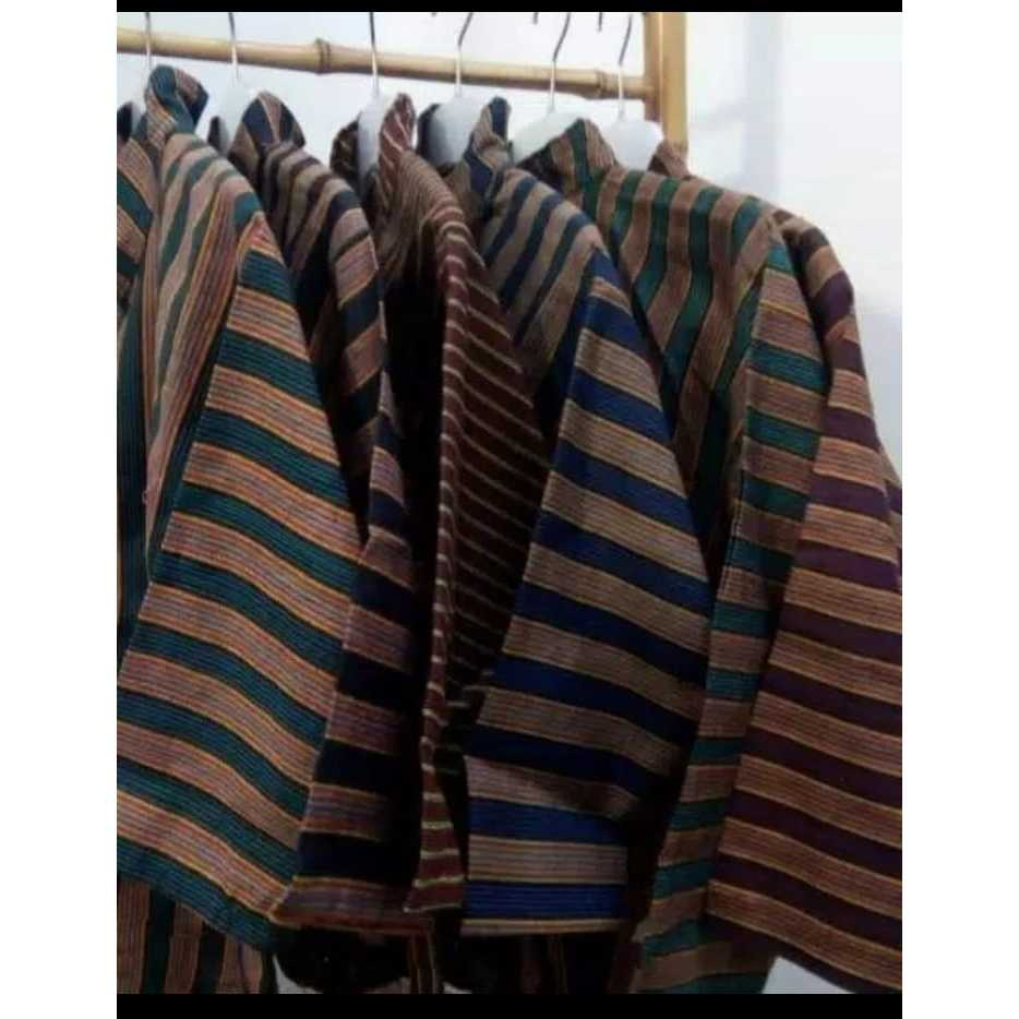 Jual SURJAN LURIK | PAKAIAN LURIK TRADISIONAL MODERN LAKI/COWO KHAS ...
