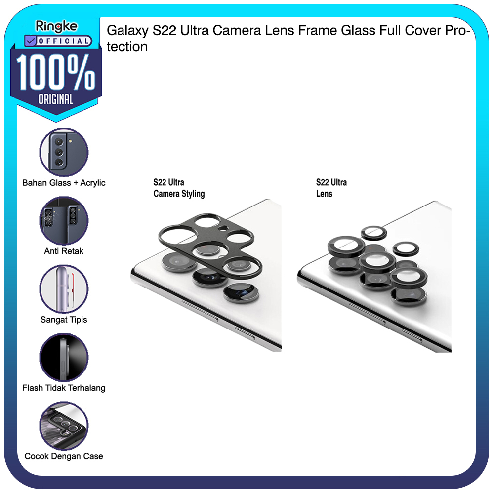 Jual Ringke S22 Plus S22 Ultra Camera Styling Lens Frame Kamera ...