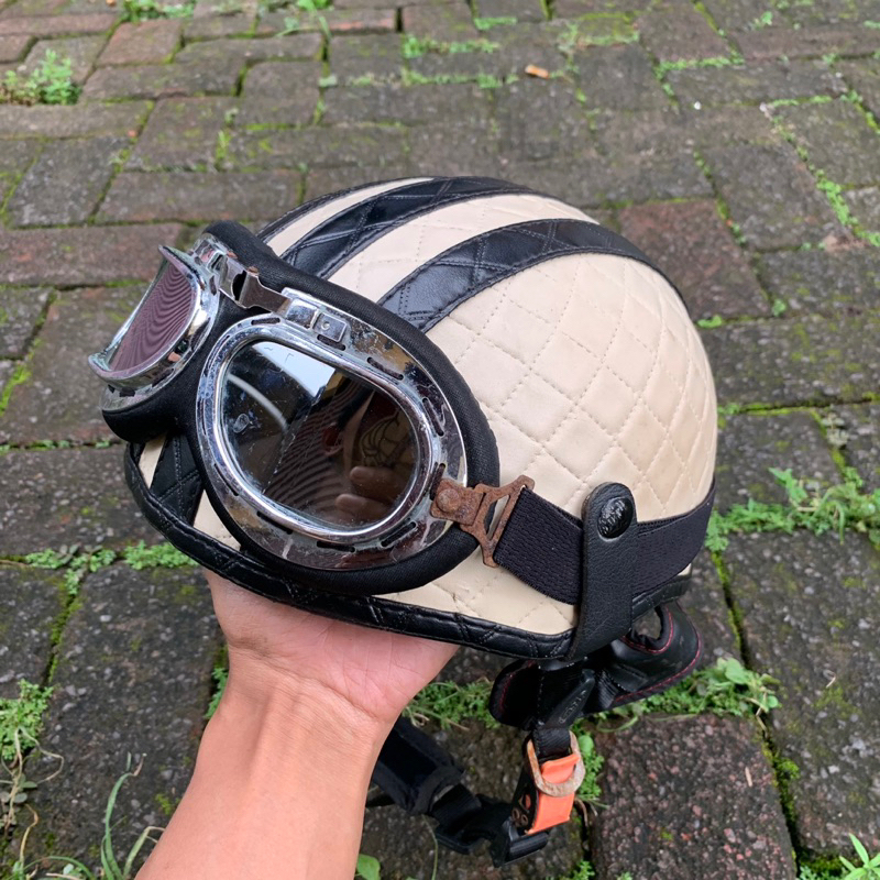 Jual helm cetok thailand jadul vintage | Shopee Indonesia