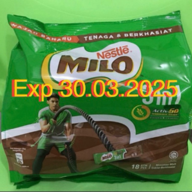 Jual MILO 3 IN 1 ACTIVGO ORIGINAL | Shopee Indonesia