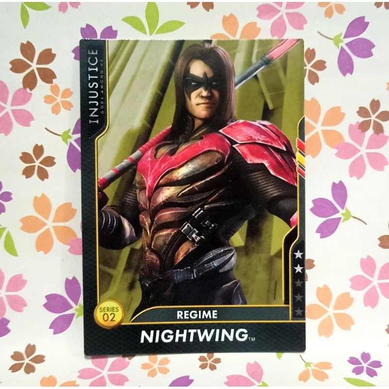 Jual injustice silver card NIGHTWING ( regime ) no.25 | Shopee Indonesia