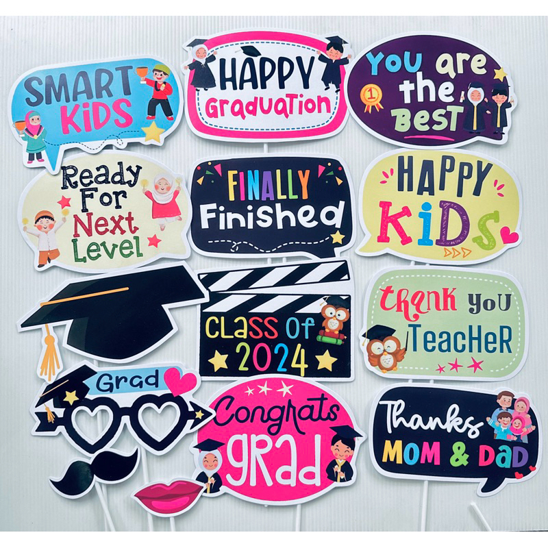 Jual READY STOCK ONLY TEMA GRADUATION SANTRI ANAK MUSLIM HARI GURU ...
