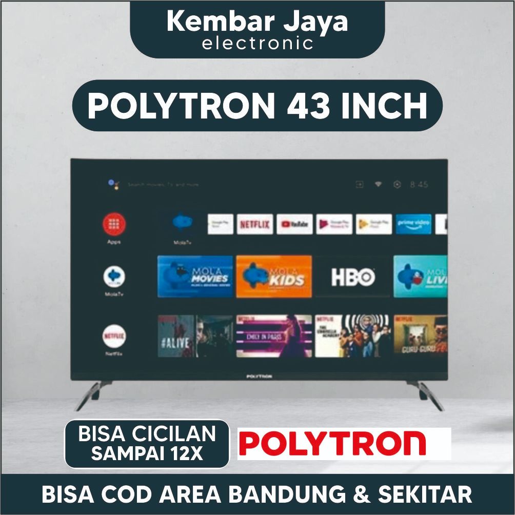 Jual TV LED 43 inch polytron BG 9953 Soundbar | Shopee Indonesia