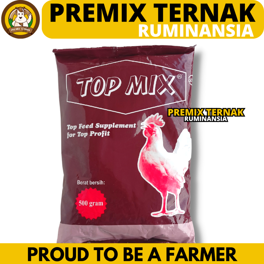 Jual TOP MIX 500 Gram - Topmix Top mix Ayam Petelur Top mix Ayam ...