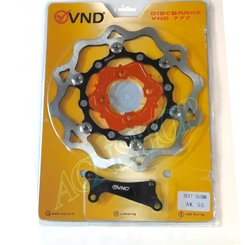 Jual Disc brake Piringan Cakram VND AK55 Model Galfer Floating Ukuran ...