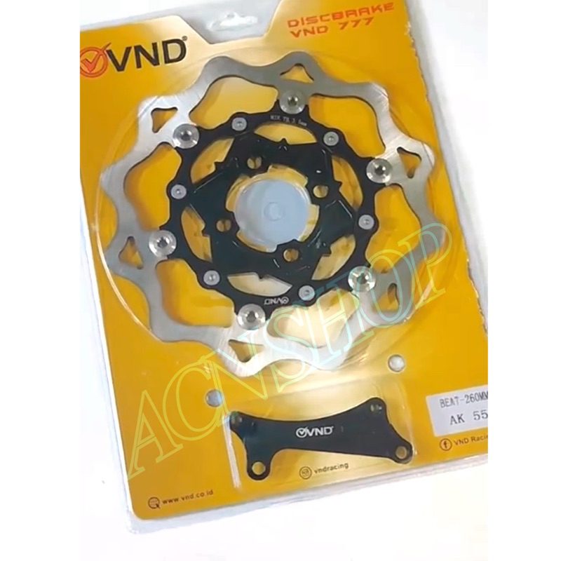 Jual Disc brake Piringan Cakram VND 777/ Ak66 Floating Ukuran 260mm ...