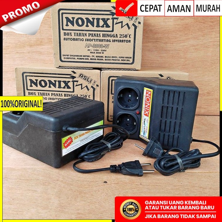 Jual Inverator penghemat listrik NONIX 2000 watt - Murah | Shopee Indonesia