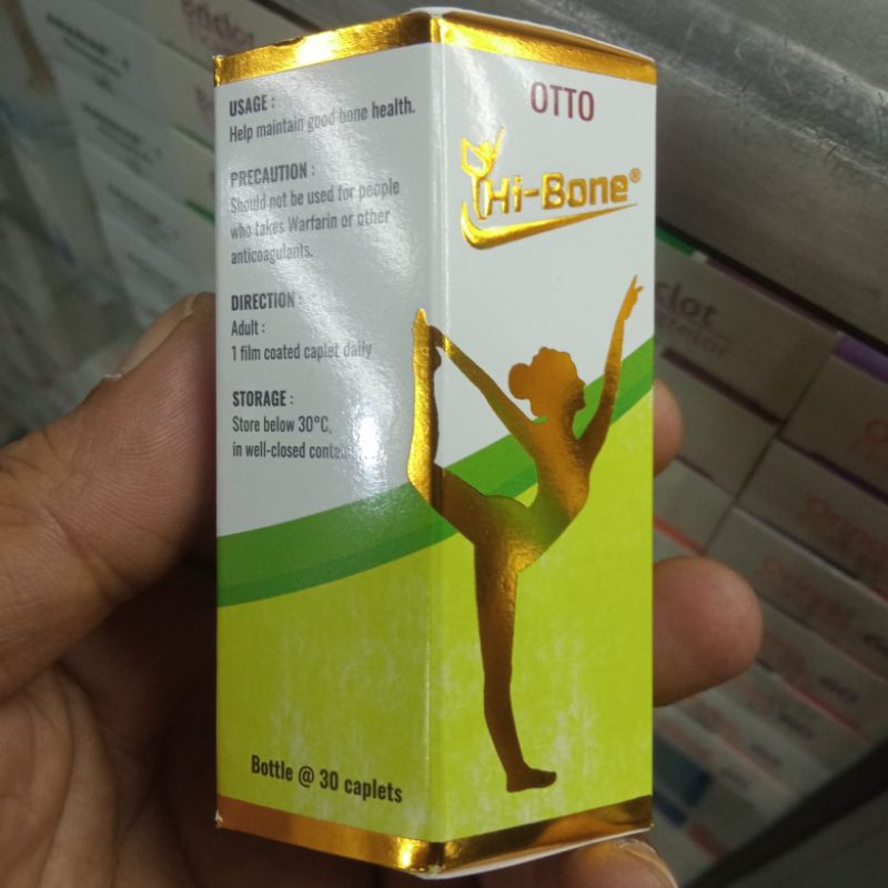 Jual HI BONE Suplemen Kesehatan Tulang 30kaplet | Shopee Indonesia