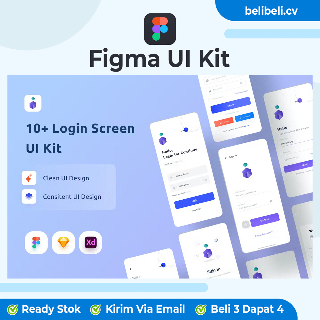 Jual 10+ Login Screen UI Kit - Premium Figma UI Kit | Shopee Indonesia Jual 10+ Login Screen UI Kit - Premium Figma UI Kit | Shopee Indonesia