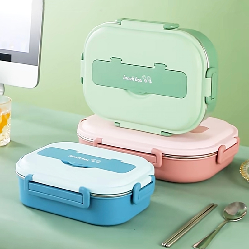 Jual 【Stainless 304】Starlight Lunch Box Kotak Makan 3 Sekat Stainless ...