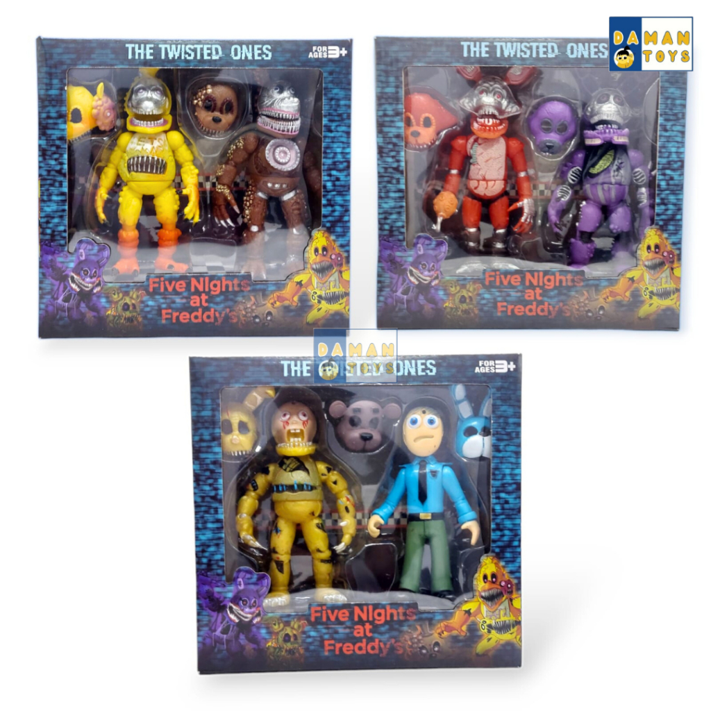 Jual Action Figure Fnaf Five Night At Freddy Foxy Tie Dye Springtrap
