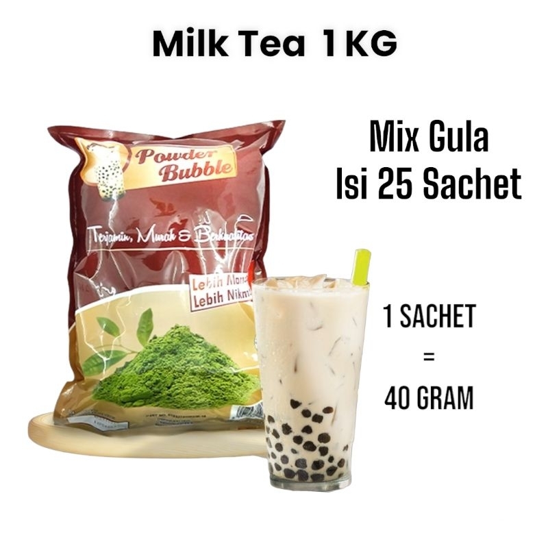 Jual Powder MILK TEA - Bubuk Minuman Teh susu 1 KG -BLAST ( Creamer ...