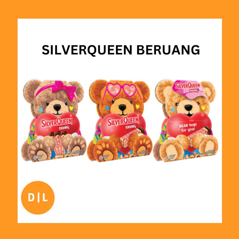 Jual SILVERQUEEN CHINGKY BAR BERUANG BEAR LIMITED EDITION VALENTINE ...