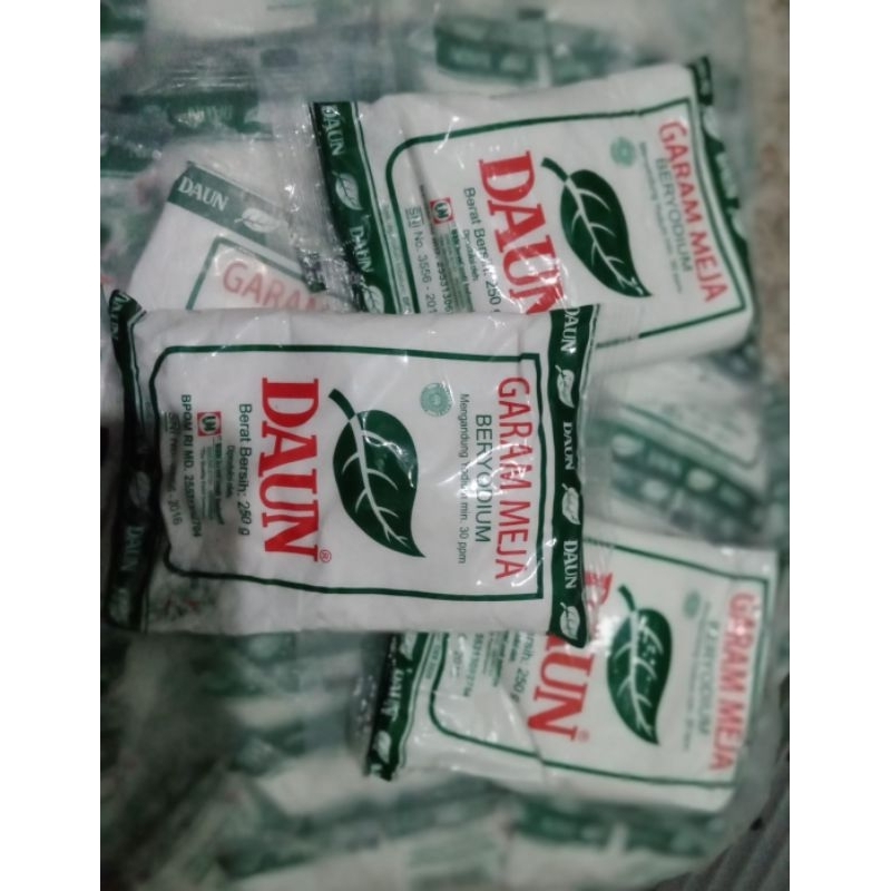 Jual 1 slop garam daun isi 20pcs/1 slop garam katak isi 20pcs | Shopee ...