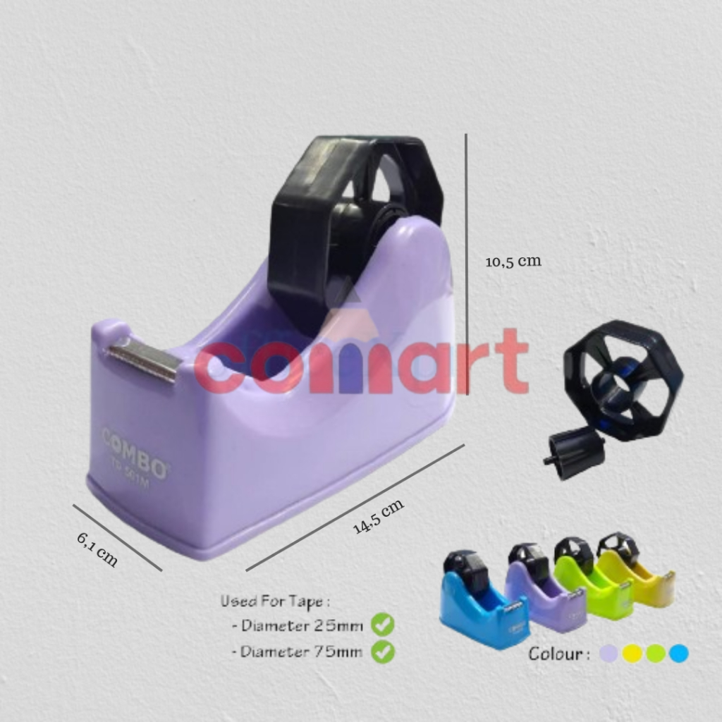 Jual Tape Dispenser Combo TD-501M - Alat Potong Solatip Medium ...