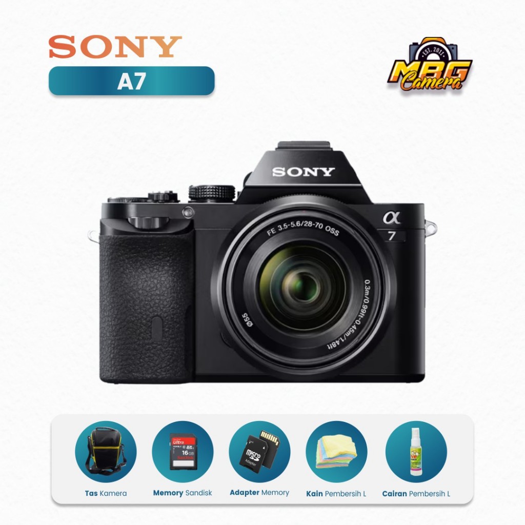 Jual MIROLES SONY A7 UDAH ICLAUD LENSA 35MM F2.8 SPEK MANTAP ABIS BERGARANSI TOKO MBG CAMERA ...