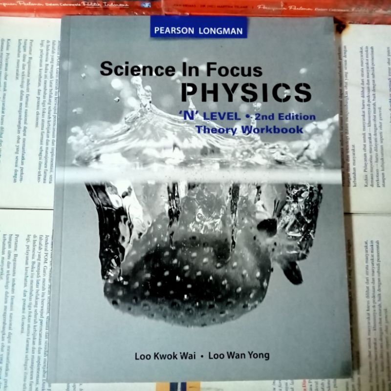 Jual SCIENCE IN FOCUS PHYSICS PEARSON LONGMAN | Shopee Indonesia