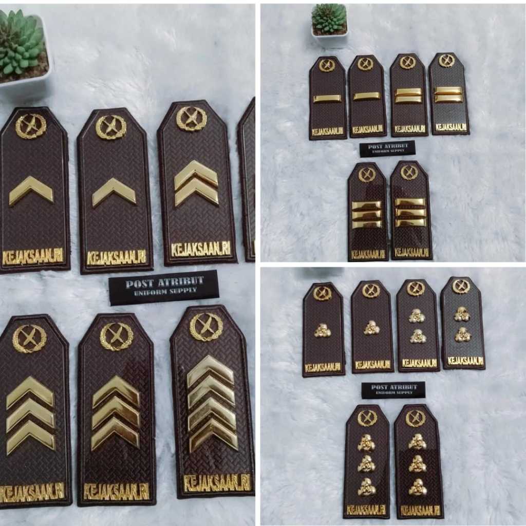 Jual Pangkat PDU 2A-4B LOGAM TU KEJAKSAAN / Pangkat KEJAKSAAN Terbaru ...