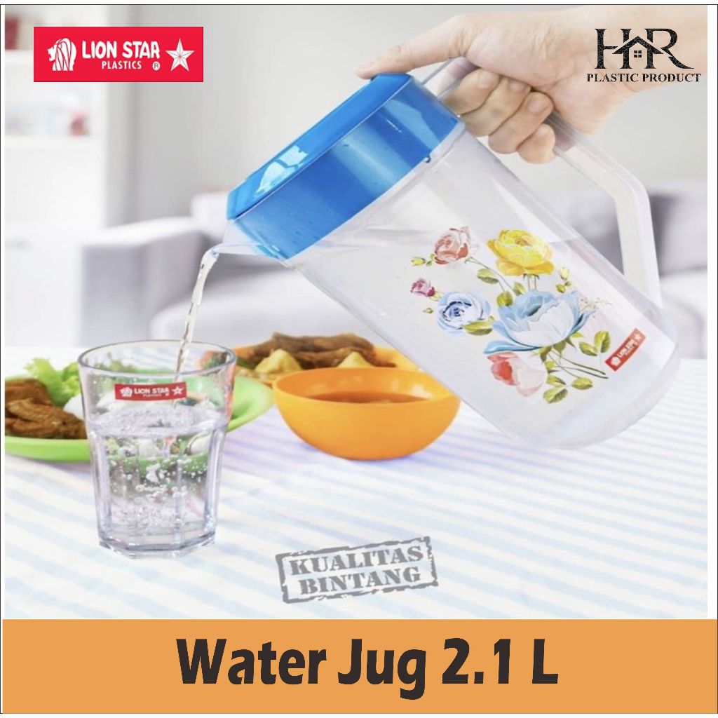 Jual TEKO PLASTIK LION STAR 2,1 L LION STAR WATER JUG | TEKO AIR ...