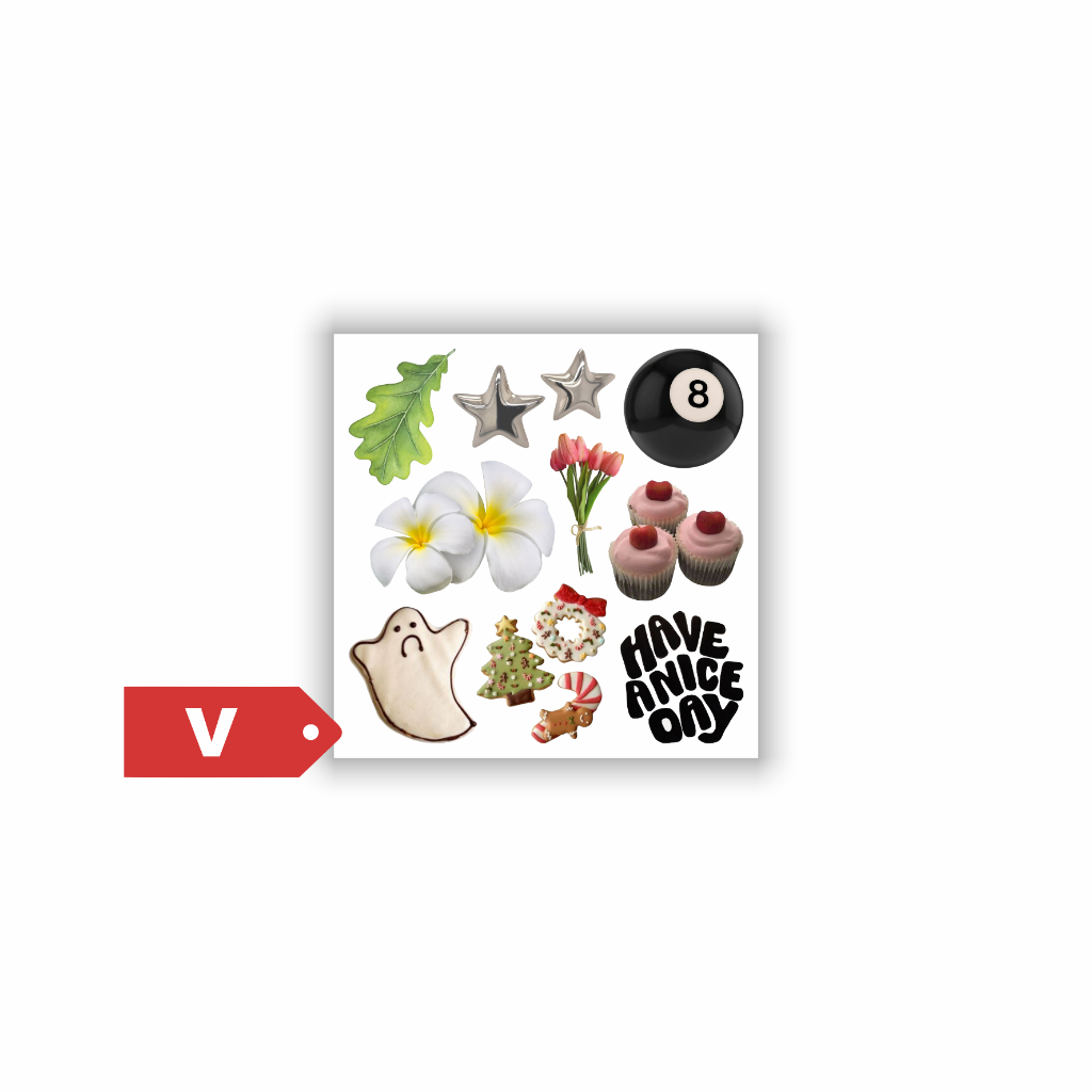 Jual mini sticker sheet aesthetic deco y2k kidcore cute thence ...