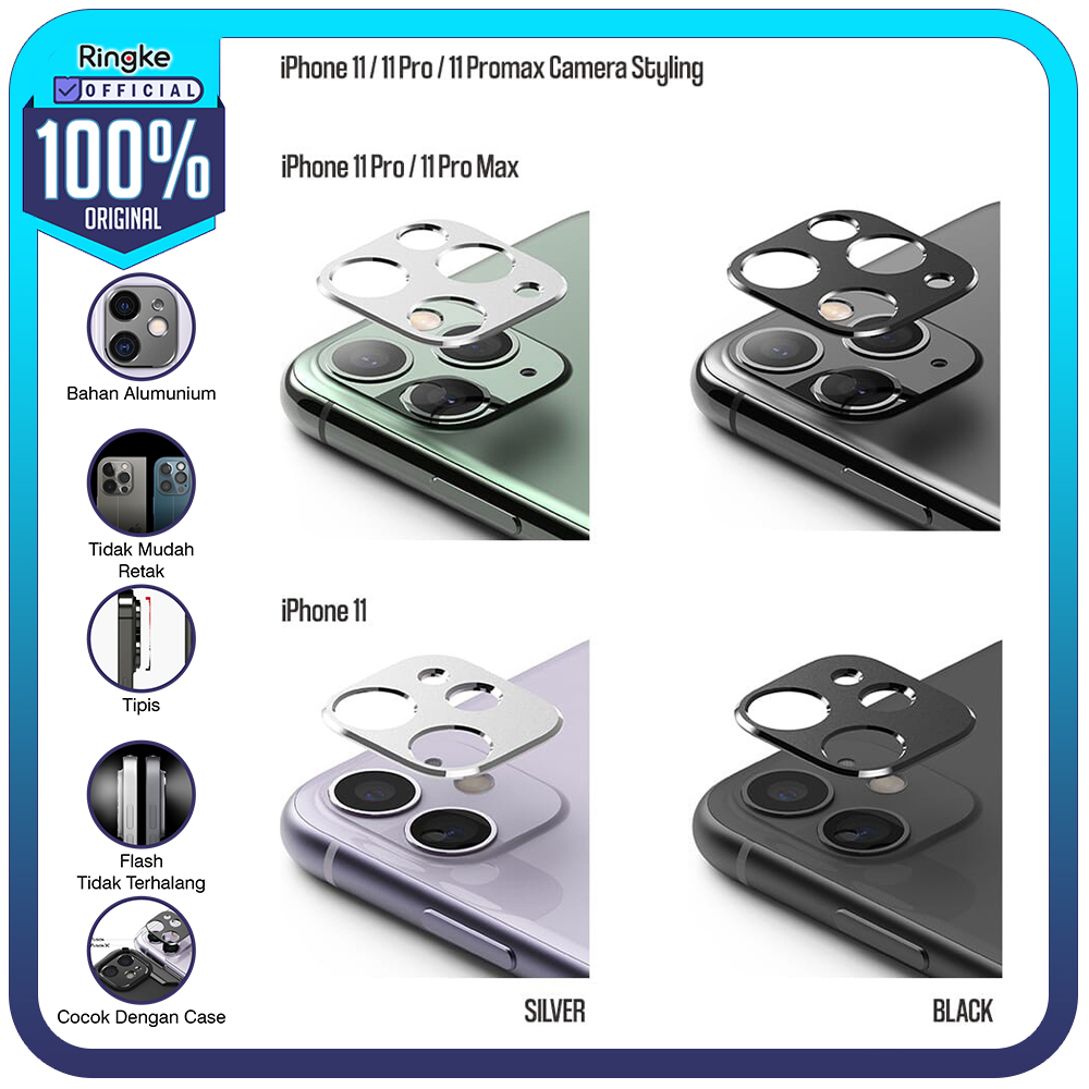 Jual Ringke Casing iPhone 11 11 Pro 11 Pro Max Camera Pelindung Kamera ...
