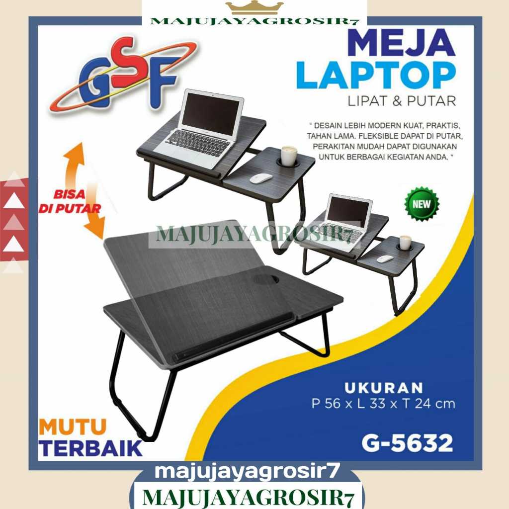 Jual MEJA LAPTOP GSF 5632 / MEJA LAPTOP LIPAT FOLDABLE DESK ZOOMER ...