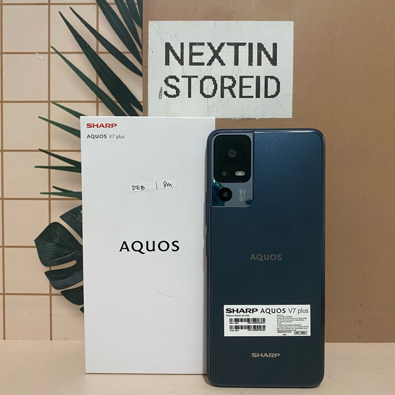 Jual SHARP AQUOS V7 PLUS 4/128 6/256 SECOND FULLSET | Shopee Indonesia