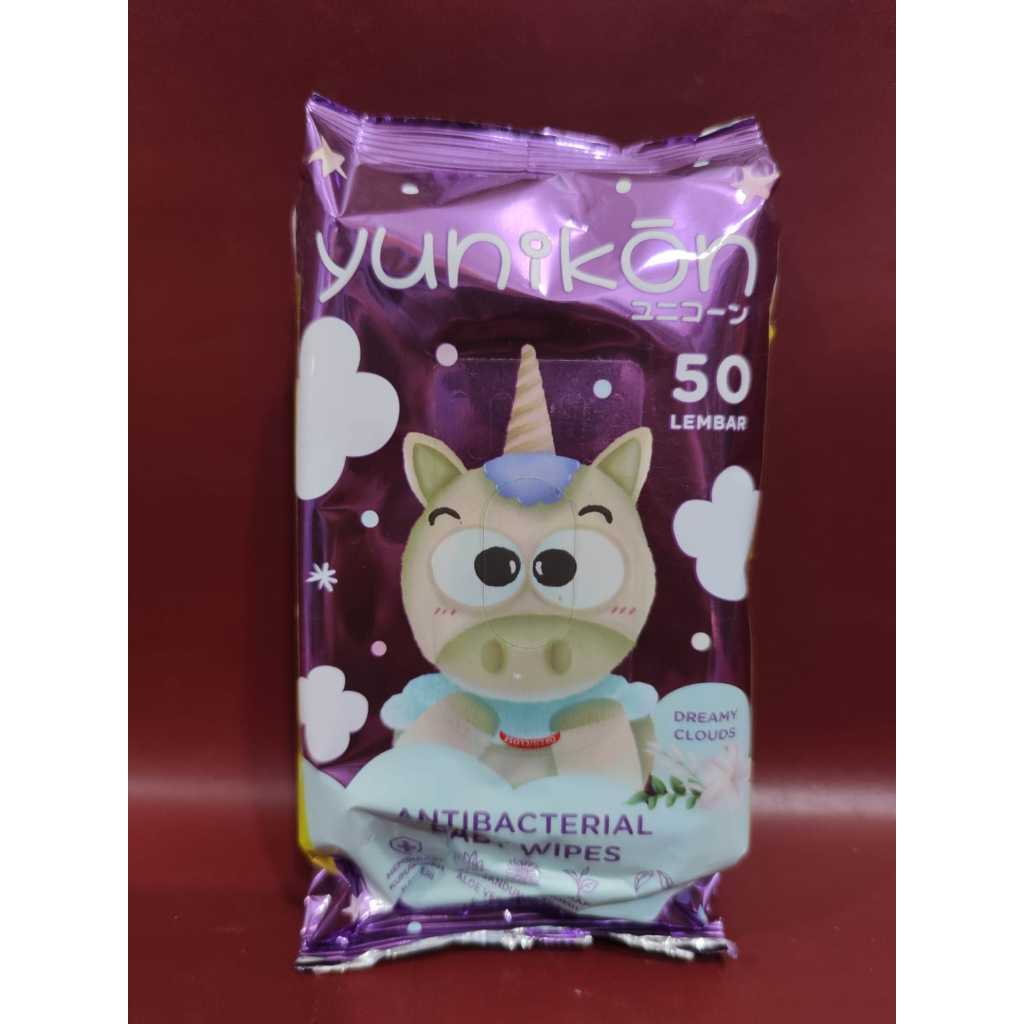 Jual Yunikon Tissue Basah Varian Wangi 50S | Shopee Indonesia
