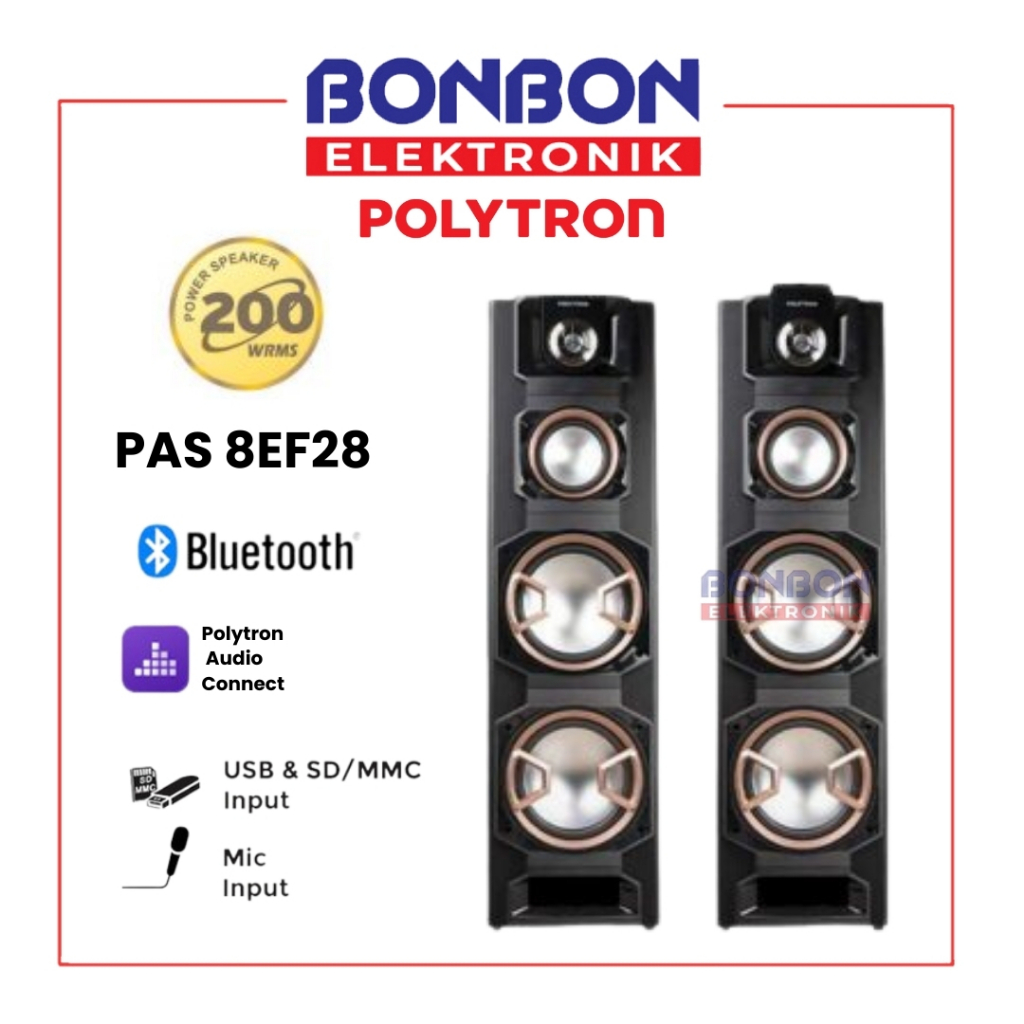 Jual Polytron Active Speaker LED Display PAS 8EF28 / PAS8EF28 / PAS ...