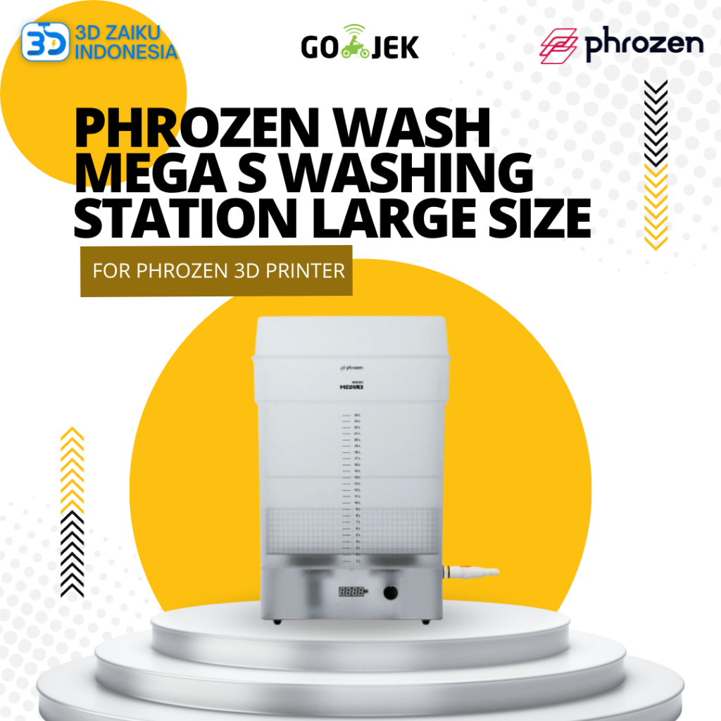 Jual Phrozen Wash Mega S Washing Station Large Size for Resin 3D ...