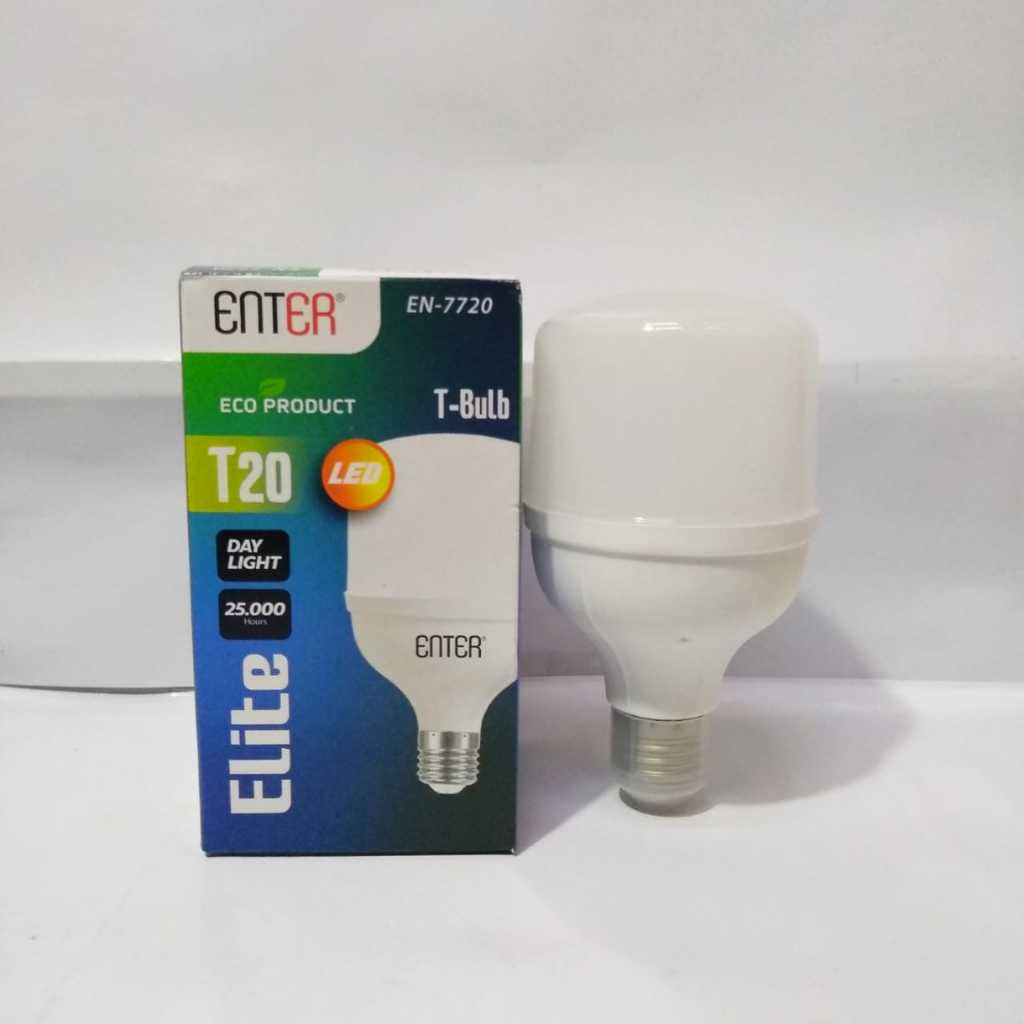 Jual Lampu LED T-Bulb Enter Elite lampu bohlam 20 Watt | Shopee Indonesia