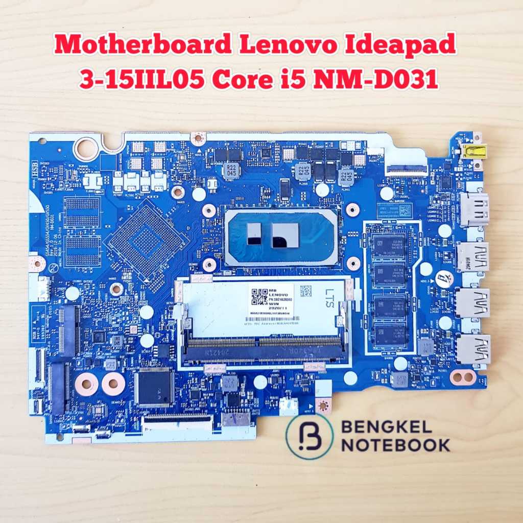 Jual Motherboard Lenovo Ideapad 3-15IIL05 Core i5 NM-D031 | Shopee ...