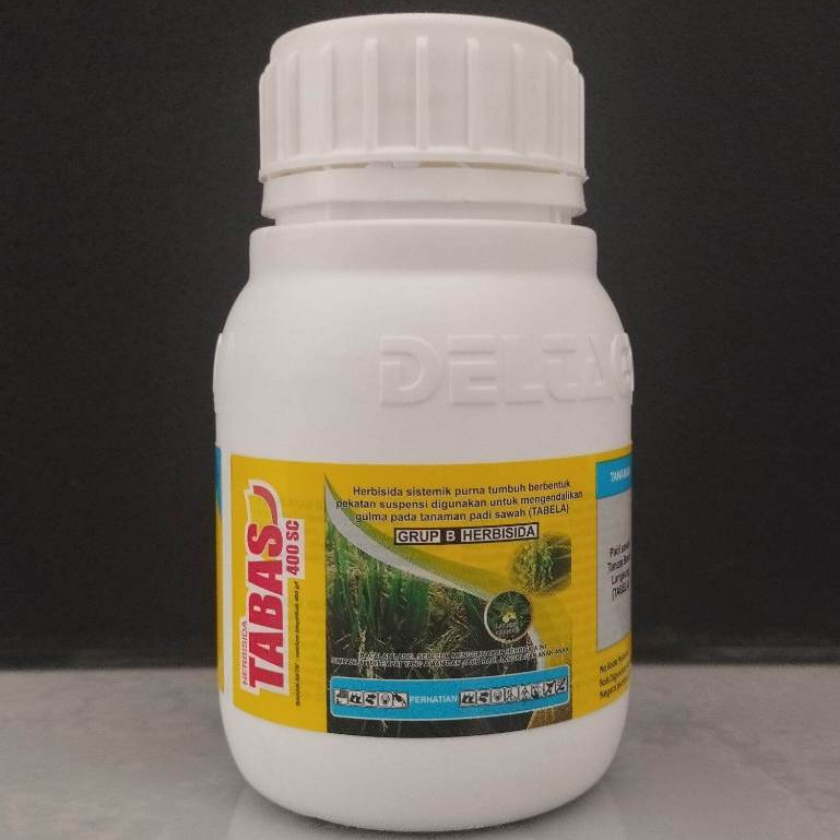 Jual TABAS 400SC 100ml Herbisida Racun Rumput Gulma Padi Sawah TERAMPUH ...
