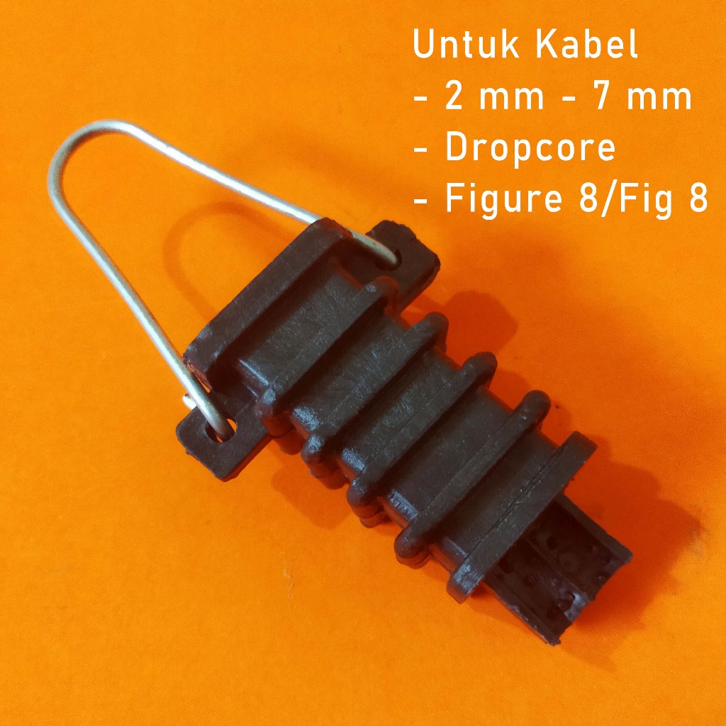 Jual Dead end clamp kabel FO, Klem Buaya Tarikan Kabel Fiber Optik 1 ...