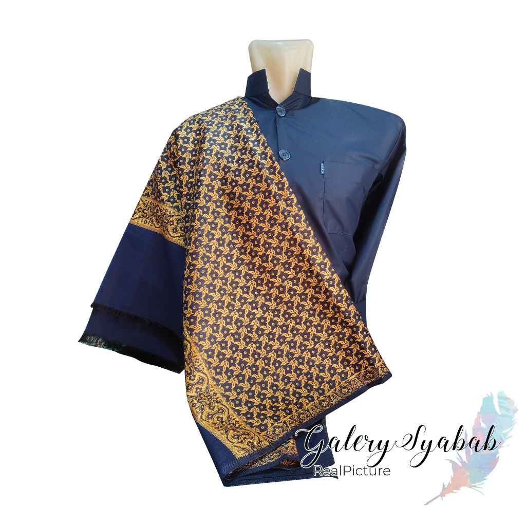 Jual sorban kashmiri india Arifat songket emas | Shopee Indonesia